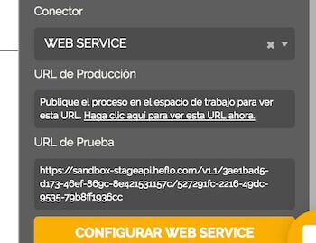 Cómo iniciar procesos utilizando servicios web
