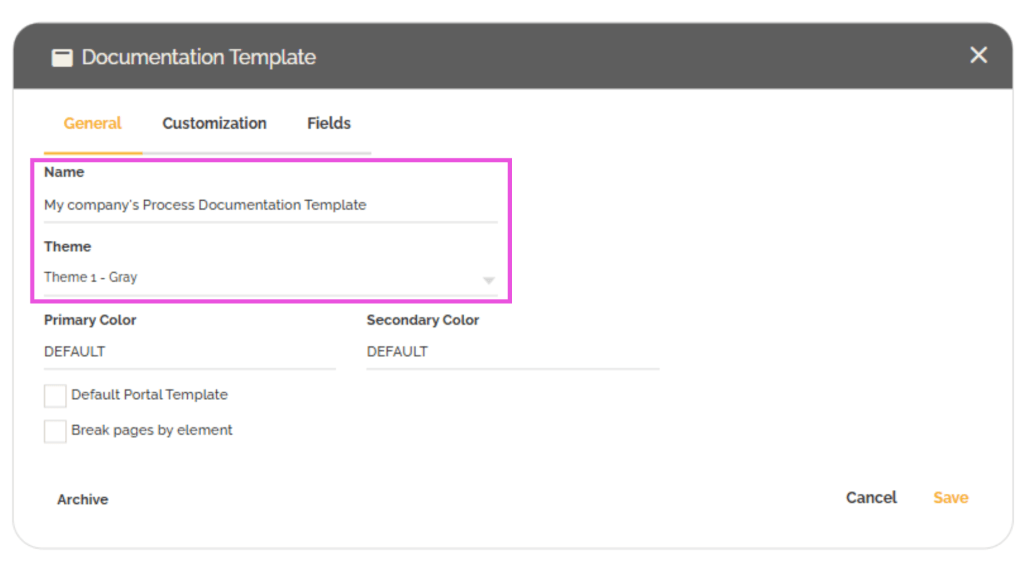 Crear un Modelo de Documentación Personalizado para Exportar tus Procesos en PDF