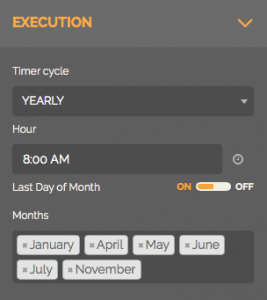 How to start a process by timer