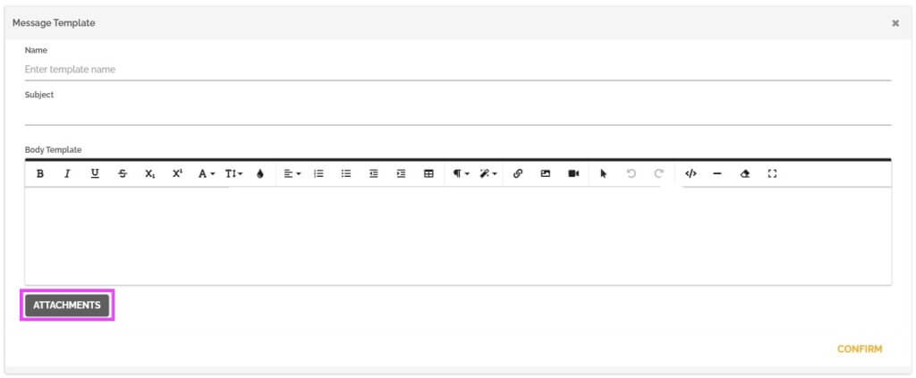 Creating email templates and attachments