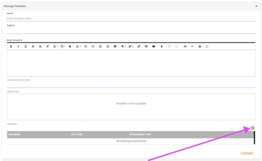 Creating email templates and attachments