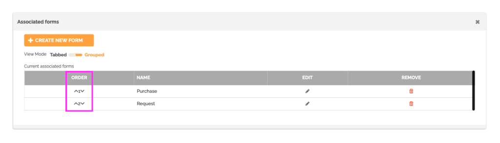 Add multiple forms to a process task