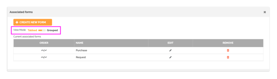 Add multiple forms to a process task