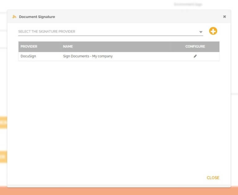 Configure DocuSign integration