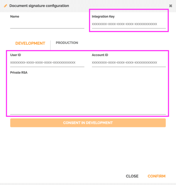 Configure DocuSign integration