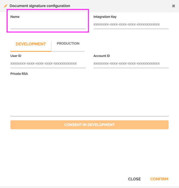 Configure DocuSign integration